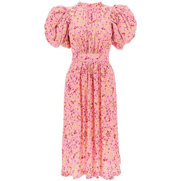 ROTATE | Dresses | Rotate Jacquard Dress With Puffy Sleeves | Poshmark